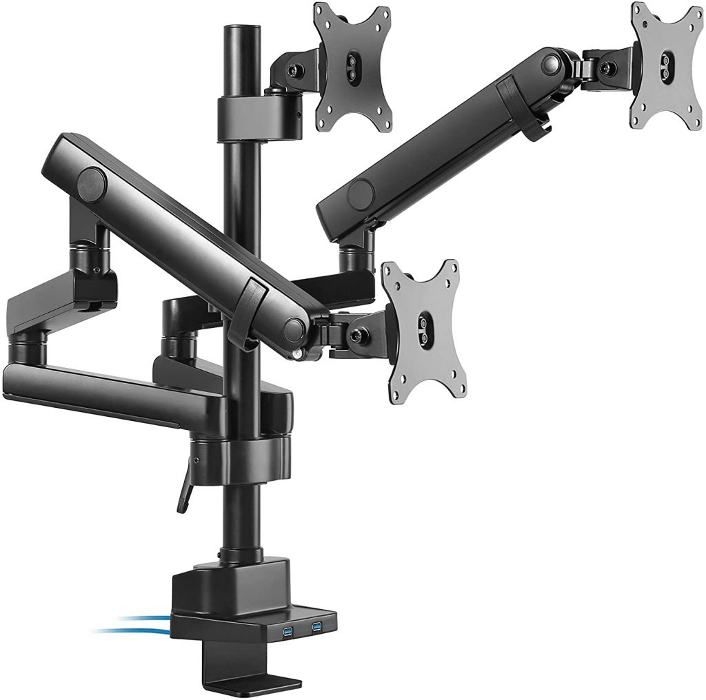 Top 10 Best Triple Monitor Stands | Green Throttle